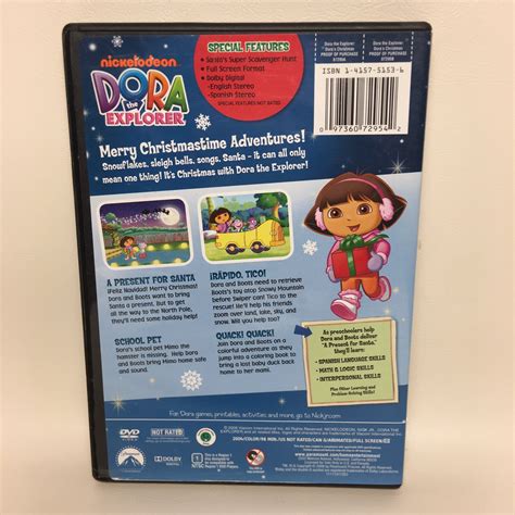 Dora The Explorer Christmas 5 Dvd Lot Grelly Usa
