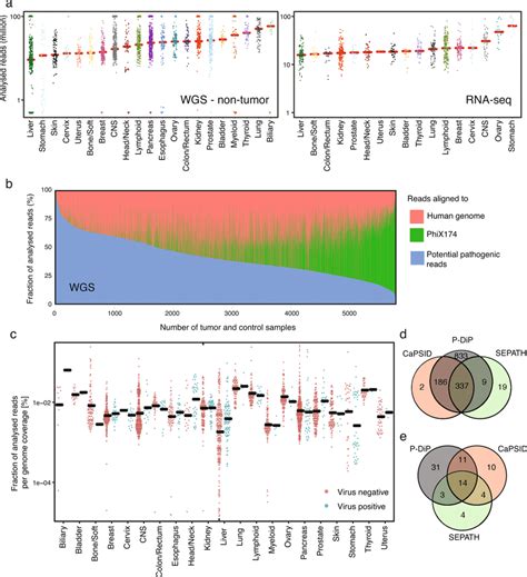 Statistics Of Analyzed Reads From Wgs And Rna Seq Samples A Number Of