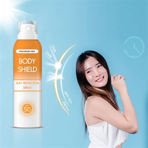 Body Shield Sun Protection Spray Private Label And Oem Services