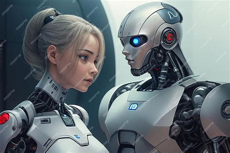Premium Photo | Cyborg robot d render robotic process automation rpa data analysis in server ...