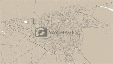 Tehran Map Tehran City Map Poster Map Of Tehran Street Urban Area