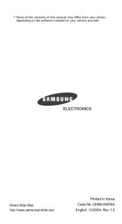 Samsung P710 Manual