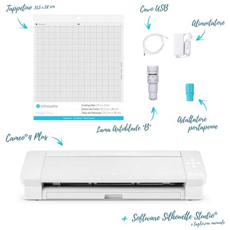 Kit Cameo® 4 Plus Con Silhouette Designer Edition Creativamente Plotter