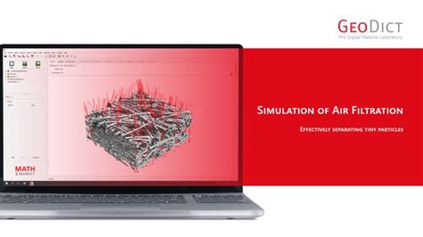 Airfiltration Geodict Innovation Cleanair Simulation Math2market