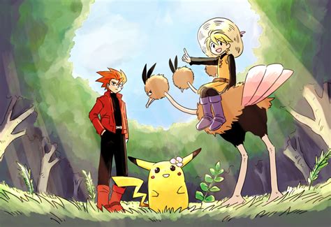 Kanata Enami Dodrio Lance Pokemon Pikachu Yellow Pokemon Nintendo Pokemon Pokemon
