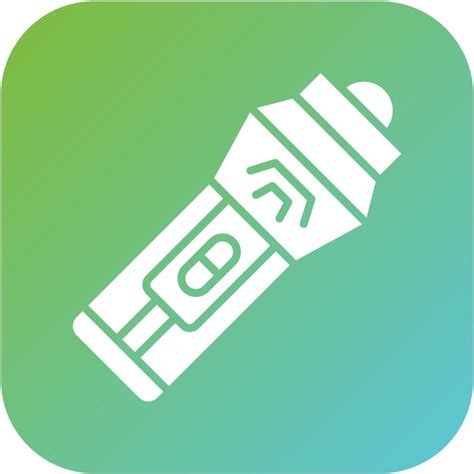 Premium Vector Flashlight Icon Style