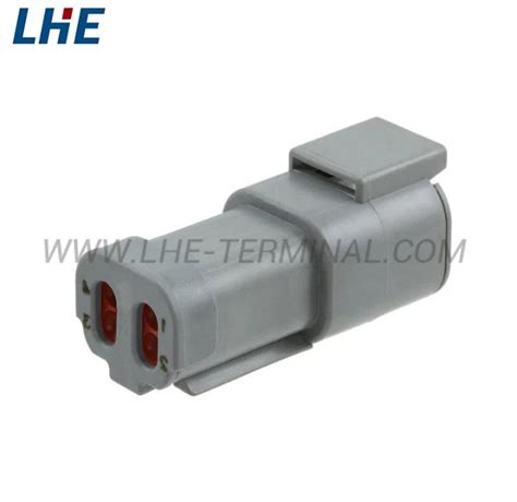 Dtm04 4p E003 4 Position Gray Short End Cap Seal Male Housing Lhe