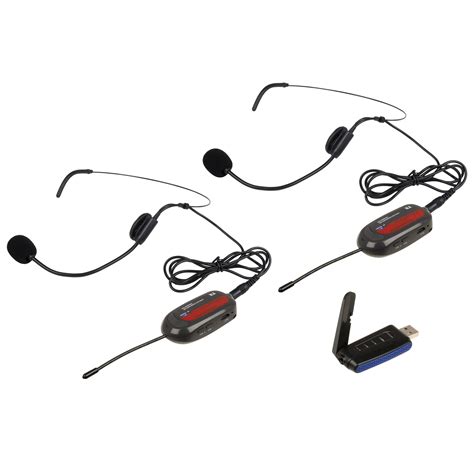 Vocopro Wireless Microphone Black Commander Usb Headset 2