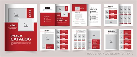 Product Catalog Or Catalouge Design Template 21513378 Vector Art At