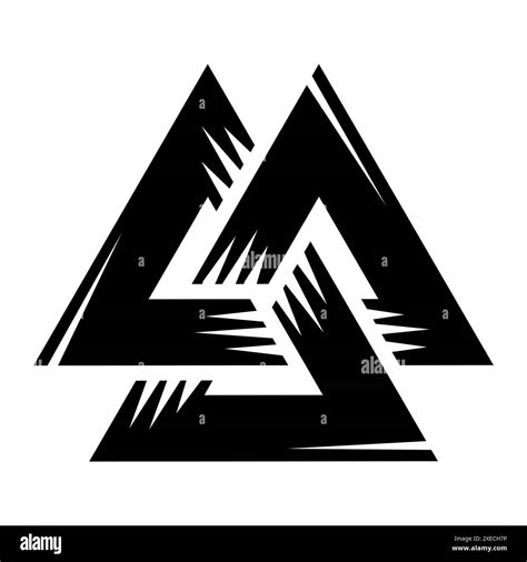 Valknut Odin Odins Valknut Viking Sweater Invasion Viking Shop