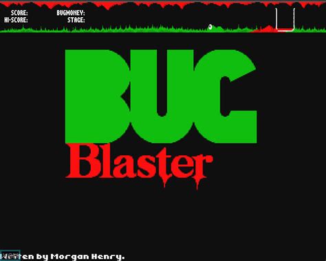 Bug Blaster For Commodore Amiga The Video Games Museum