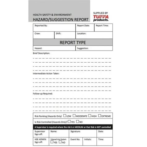 Hazard Id Reporting Systems Archives Page 3 Of 5 Wa Safety Tape And