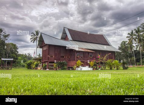 A Traditional Malay Village Housein Malaysia The Main Characteristic