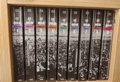 Manga Spines Raliceinborderland