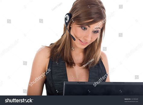 Sexy Customer Support Switchboard Operator Stock Photo Shutterstock