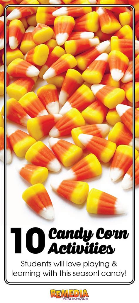 Candy Corn Activities Candy Corn Corn Activities