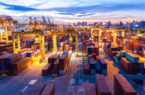 Digital Transformation Of Trade Container Ships At Port Trade Ready