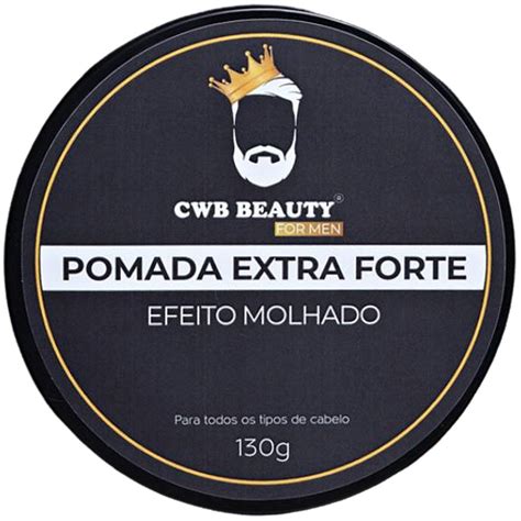 Pomada Cabelos Efeito Molhado Capilar Extra Forte Fixa Penteado