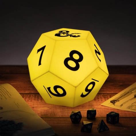 Paladone Lámpara Dungeons And Dragons Dado De 12 Caras