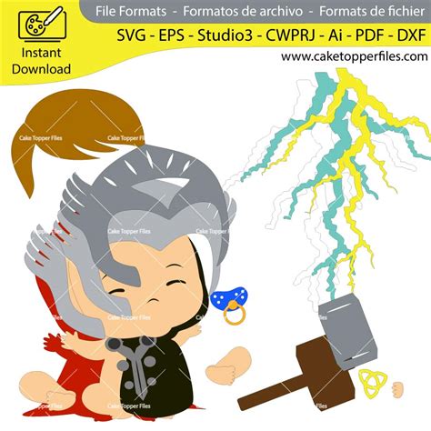 Coupe Chibi Thor