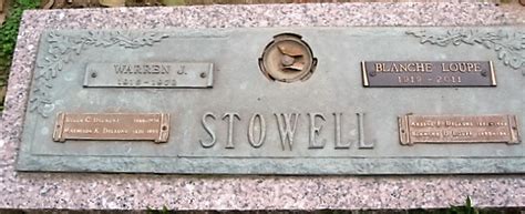 Warren Joseph Stowell 1916 1972 Find A Grave Memorial