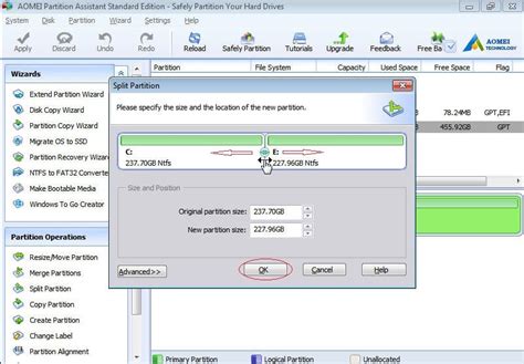 How To Split Hard Disk Without Formatting In Windows Xp7810