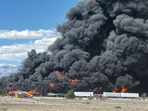 Watch Structure Fire Sends Huge Plume Of Smoke Above Albuquerque