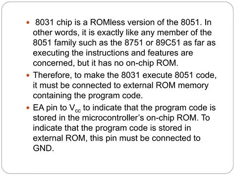 Interfacing External Memory In 8051 Pptx Operating Systems
