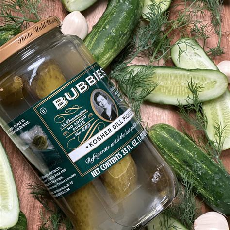 Bubbies Kosher Dill Pickles 33 Fl Oz Delivery Or Pickup Near Me