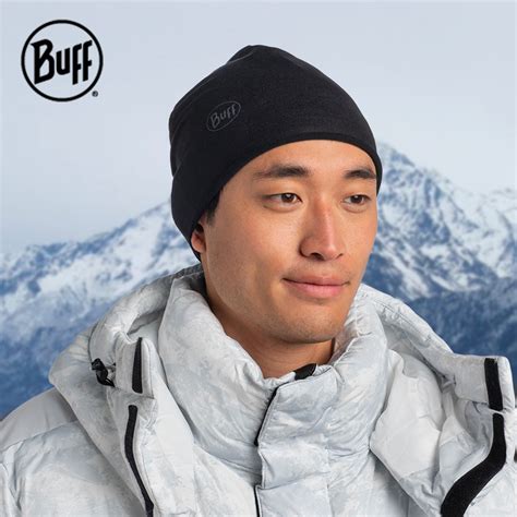 Buff户外防风无檐瓜皮运动帽男女保暖亲肤透气防风抓绒帽双面帽虎窝淘