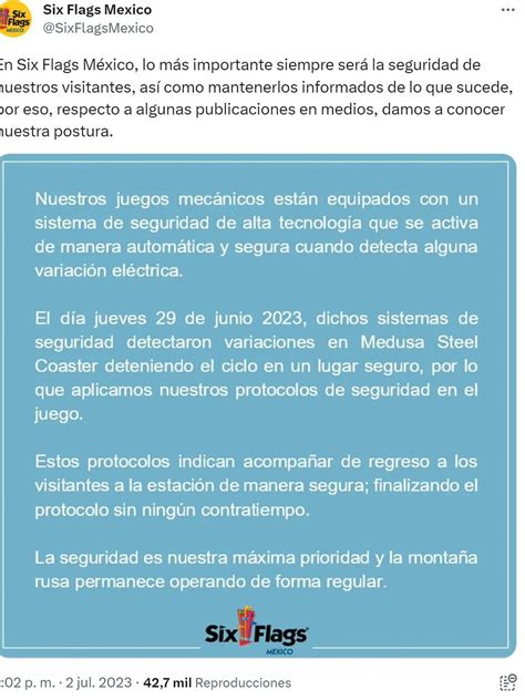 El Día Que La “medusa” De Six Flags México Fue Calificada Como La Mejor