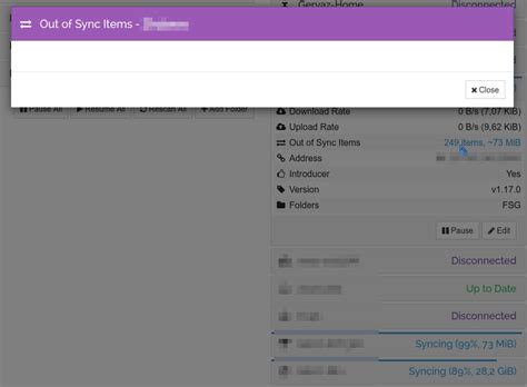 Remote Device Stuck Syncing Support Syncthing Community Forum