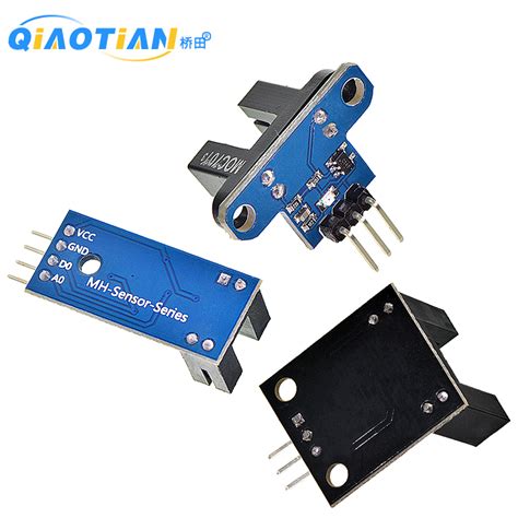 对射光电传感器红外对射计数传感器传感器模块槽型光耦模块板虎窝淘