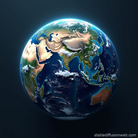 Earth With Defi Mining Stable Diffusion Online