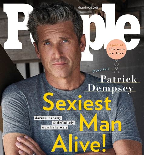 Patrick Dempsey Named People Magazines ‘sexiest Man Alive