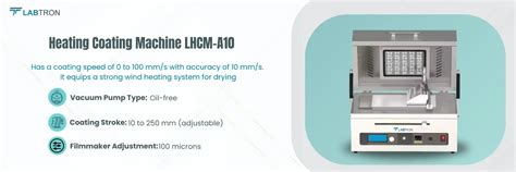 Heating Coating Machine Lhcm A10 Coating Machine Manufacturer