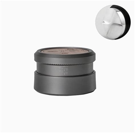 Espresso Gravity Tamper And Distributor With Wooden Lid Lastaforest