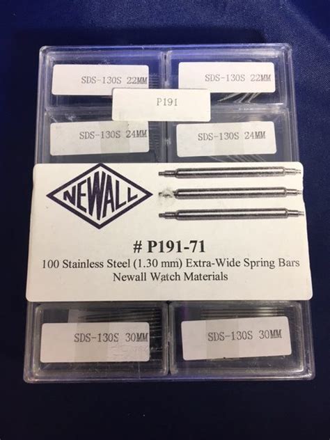 Extra Wide Spring Bar Assortment 130mm 22 30mm