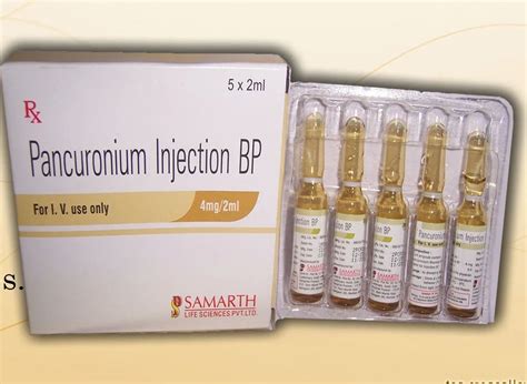 Pancuronium Injection Bp 4mg 2ml At ₹ 101piece In Mumbai Id