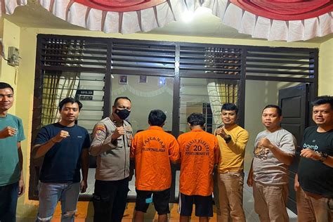 Polisi Bekuk 2 Pencuri Kabel Tembaga Milik Pt Pja Di Pringsewu