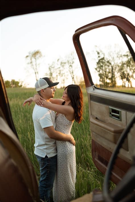 Old Truck Session In 2025 Couple Photoshoot Poses Couple Photography