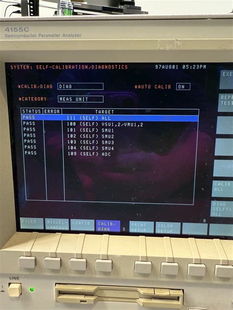 Agilent 4155c Semiconductor Parameter Analyzer Ntc Tech