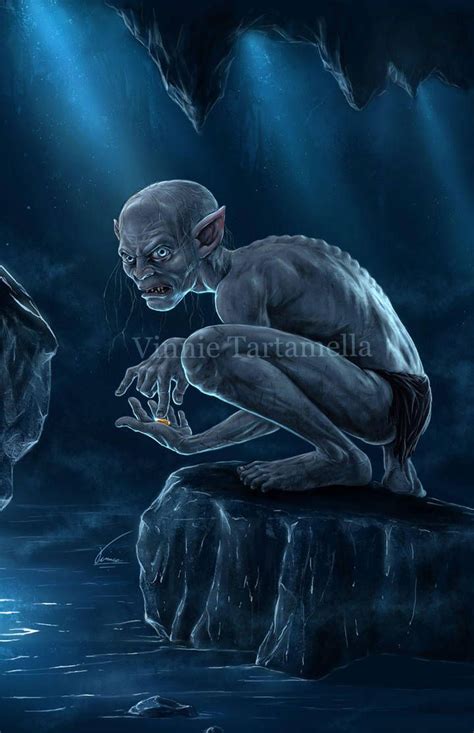 Gollum By Vinroc Fantasy Illustration Lord Of The Rings Tattoo