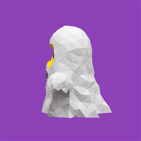 Cute Papercraft Ghost Template — The Papercraftsman