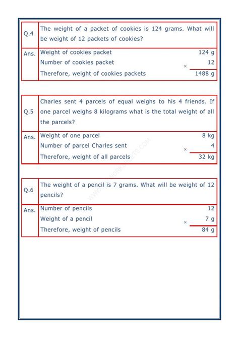 A2zworksheetsworksheet Of Class Iv Multiplication 01 Multiplication Maths