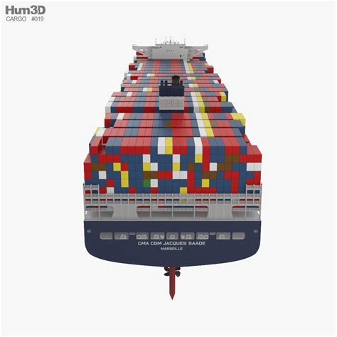 Jacques Saade Class Container Ship 3d Model Download Cargo Ship On Jacques Saade Class Container Ship 3d Model Download Cargo Ship On