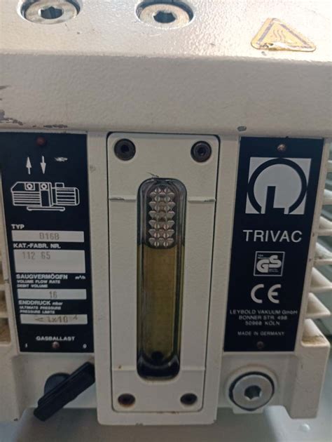 Leybold Heraeus D16b Pump Used For Sale Price 293748716 Buy From Cae