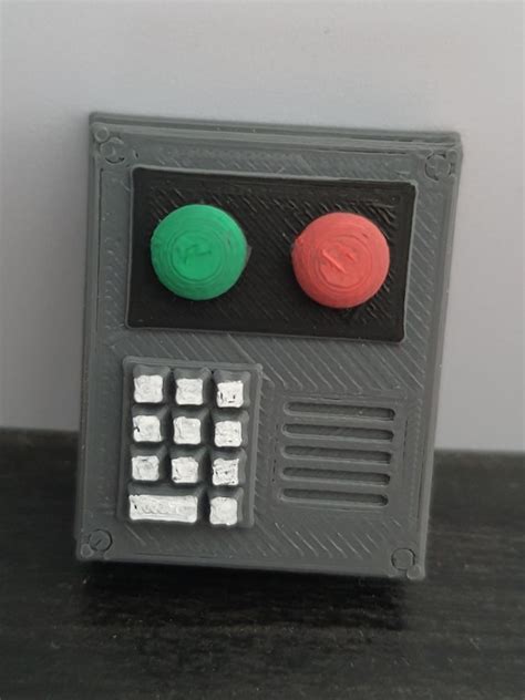 Code Lock Door Inspired In Rust Game Code Lock Etsy