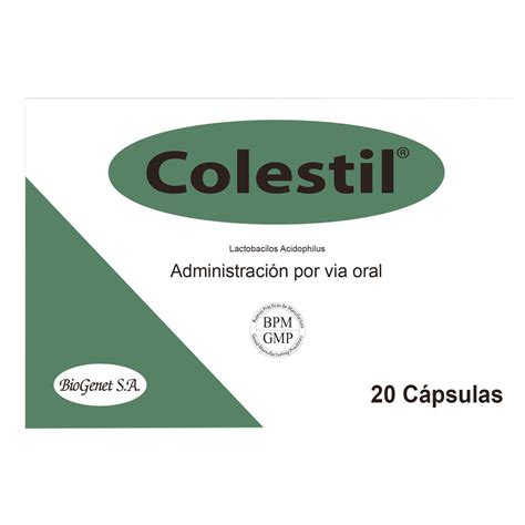 Colestil Cápsulas 30 Mg Caja Con 20 Unidades Farmacias Medicity