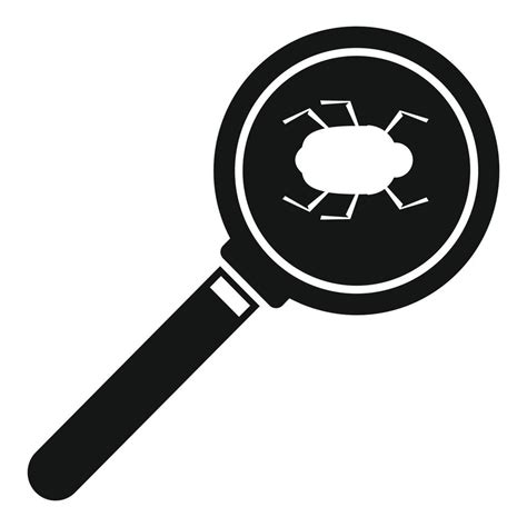 Search Computer Bug Icon Simple Style 14505250 Vector Art At Vecteezy